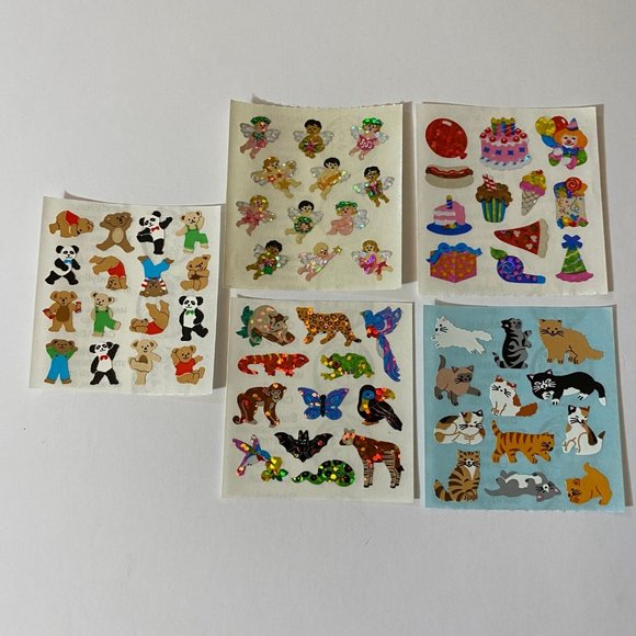 Sandylion | Other | Vintage Sandylion Stickers Bears Cats Birthday ...